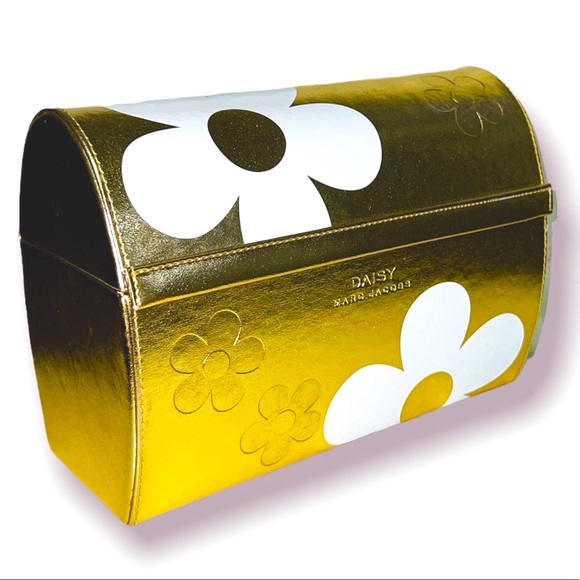 Marc Jacobs | Bags | Marc Jacobs Daisy Golden Trunk Box | Poshmark